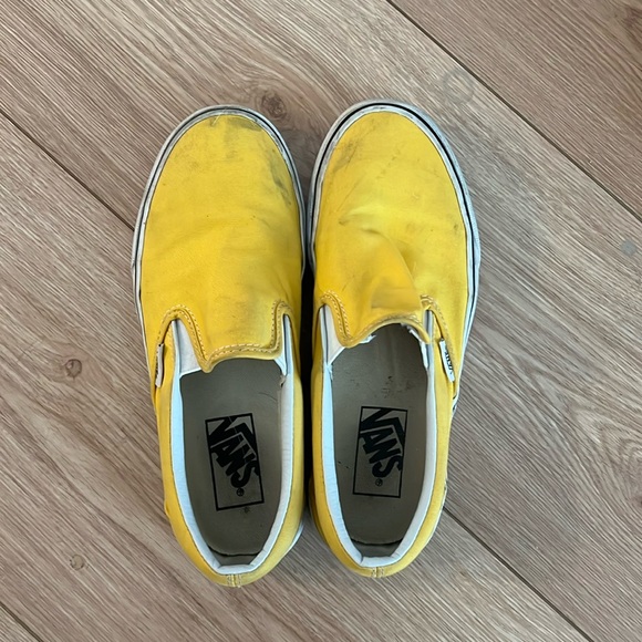 Vans | Shoes | Yellow Vans | Poshmark